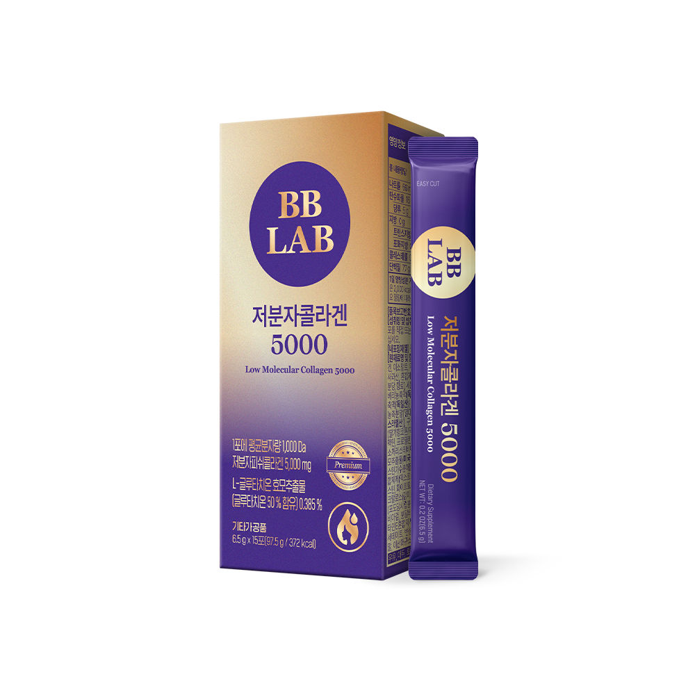 비비랩 저분자 콜라겐 5000 1박스 15일분 분말 | 뉴트리원